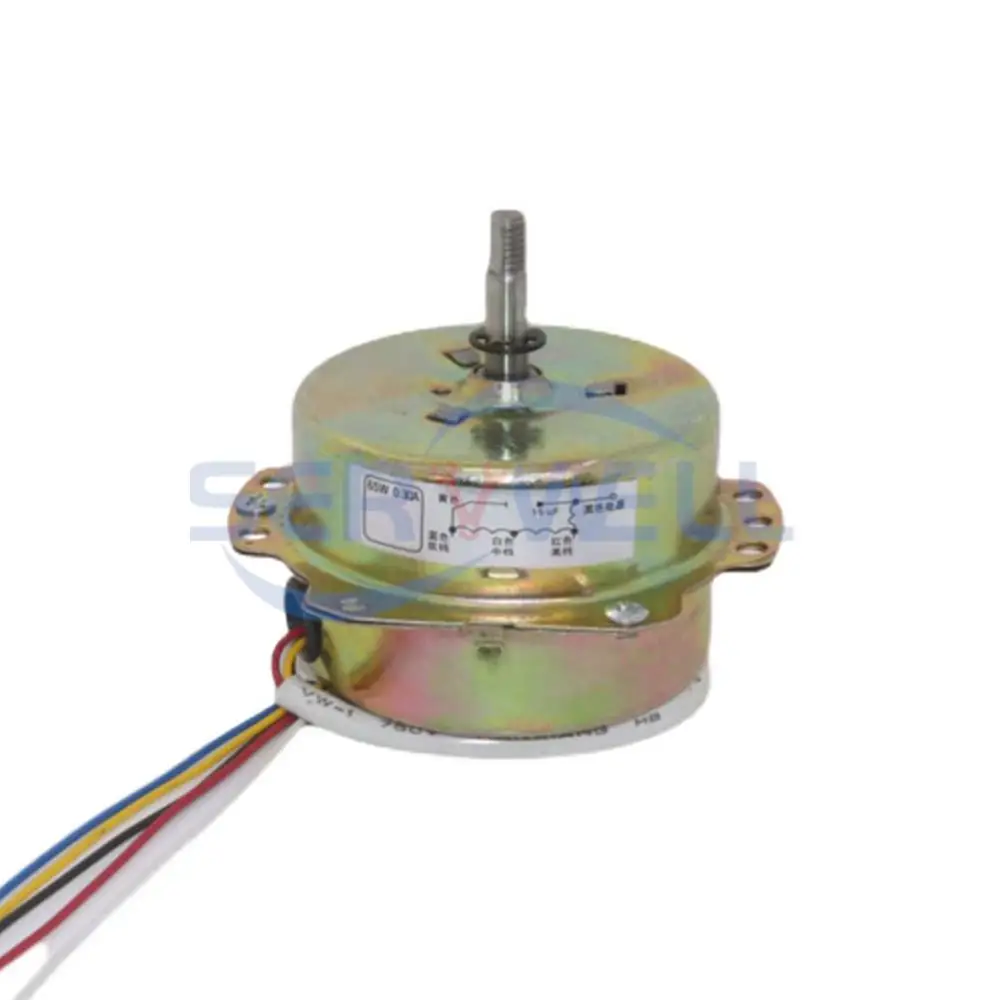 Ventilador eléctrico Universal para el hogar, Motor de ventilador de 3 velocidades, 5 cables ...