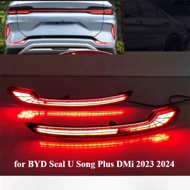 for BYD Seal U Song Plus DMi 2023 2024 AccessoriesRear Bumper Light Led ...