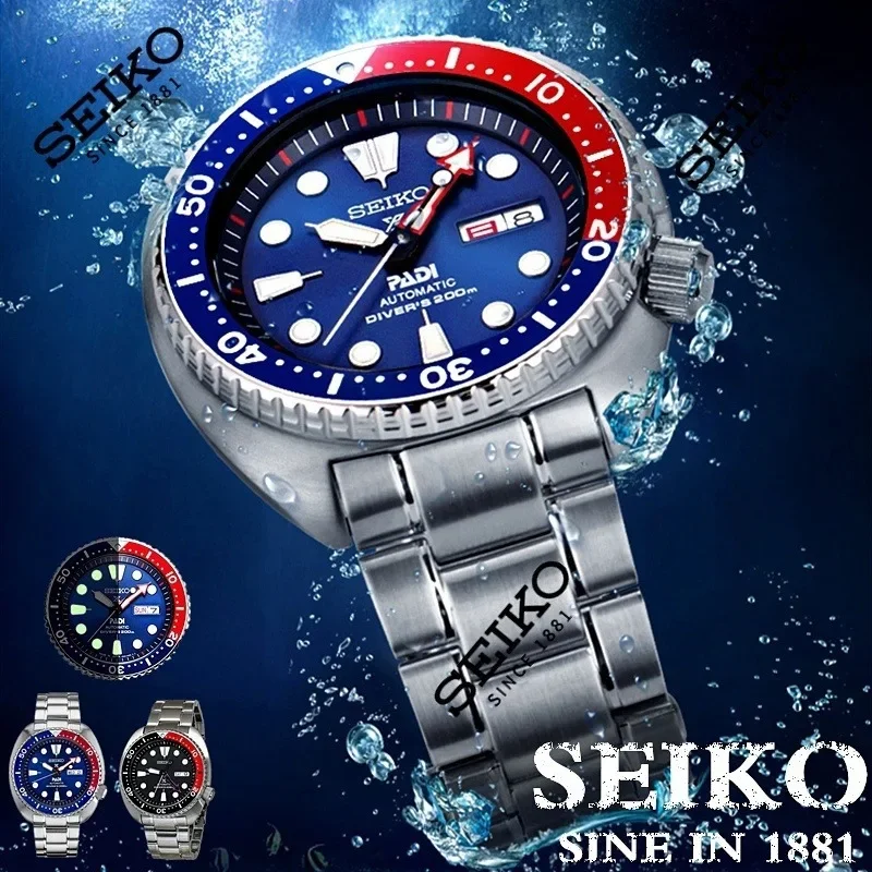 Seiko-Men-s-PADI-SRPE99-Water-Ghost-Automatic-Mechanical-Watch-Diving ...