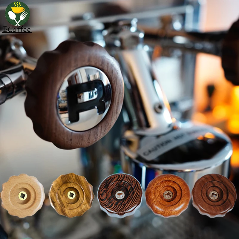 Coffee-Machine-Wood-Modification-for-ROCKET-R58-Walnut-Wooden-Handles ...