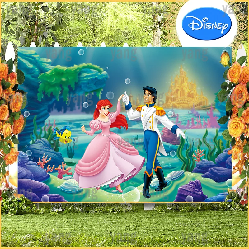 Disney Princess Ariel And Eric Wallpaper
