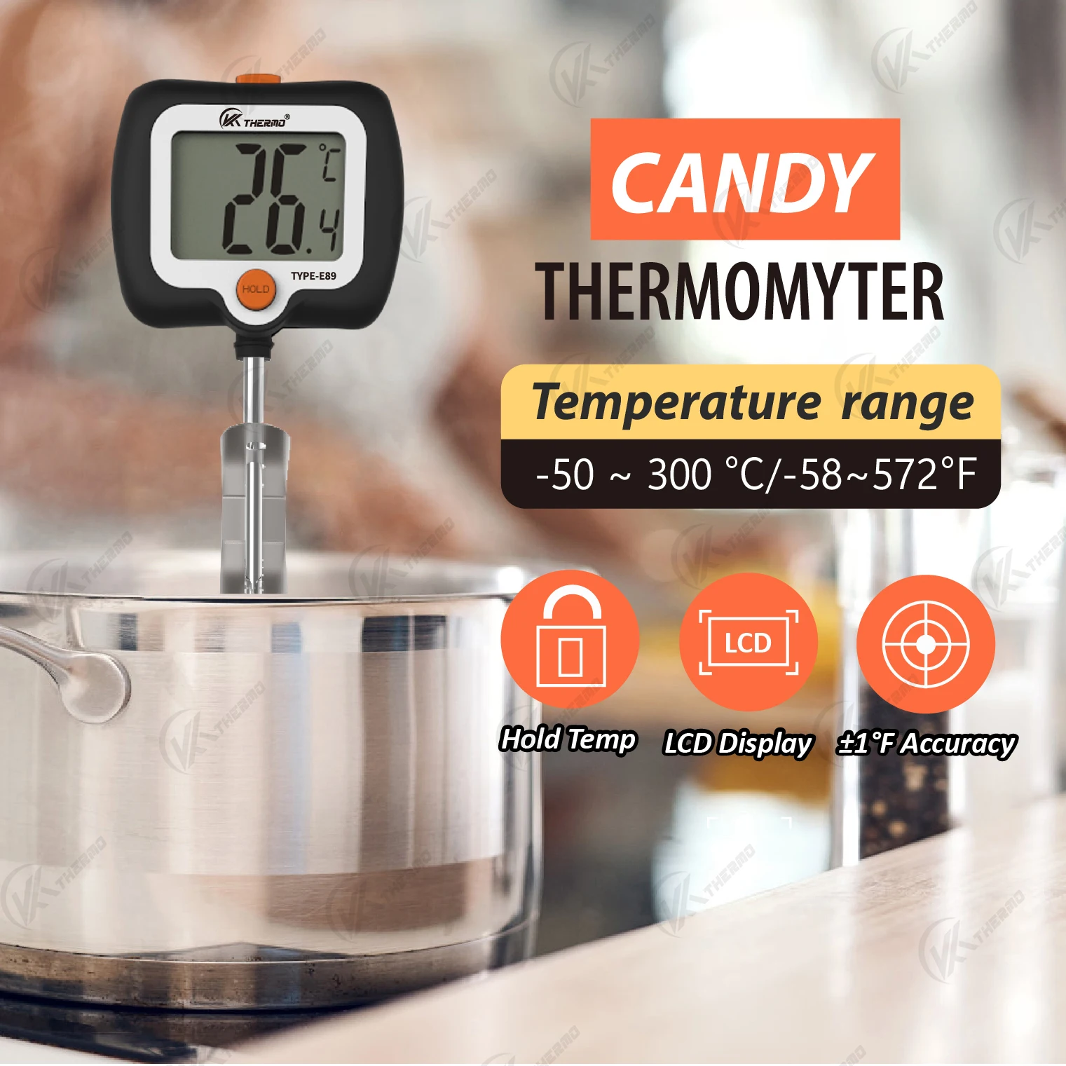 Confectionery-Sugar-Candy-Thermometer-Food-Cooking-Kitchen-Digital-BBQ-Thermometer-Meat-Cake ...