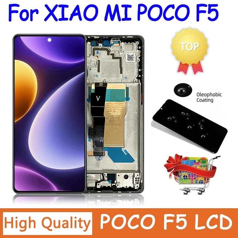 6-67-Amoled-For-Xiaomi-Poco-F5-LCD-Display-Touch-Screen-Digitizer ...