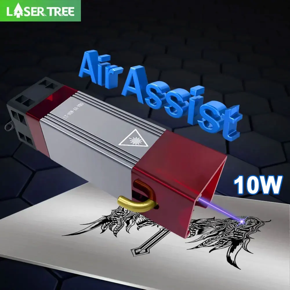 LASER-TREE-10W-TTL-Laser-Module-with-Air-Assist-Laser-Head-for-CNC ...
