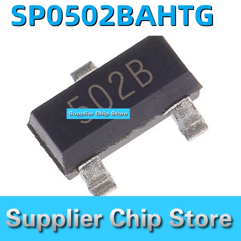 5PCS-New-original-SP0502BAHTG-SOT23-3-SMD-silk-screen-502B-TVS-diode ...