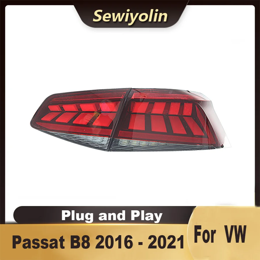 Car-Accessories-LED-Trailer-Light-For-VW-Passat-B8-2016-2021-Modified ...