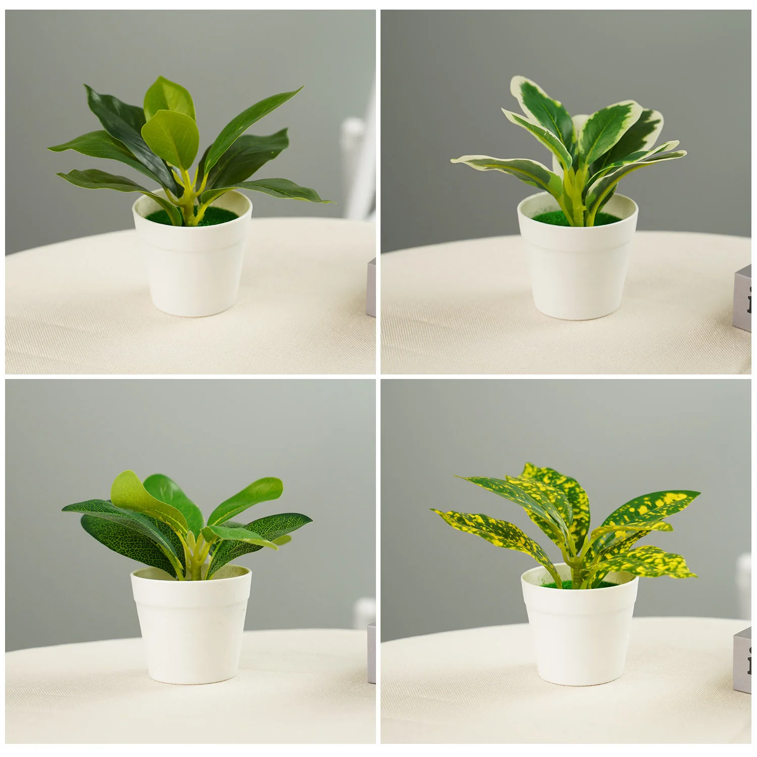 Artificial-Flowers-Table-Potted-Ornaments-Fake-Plants-Bonsai-Simulation ...