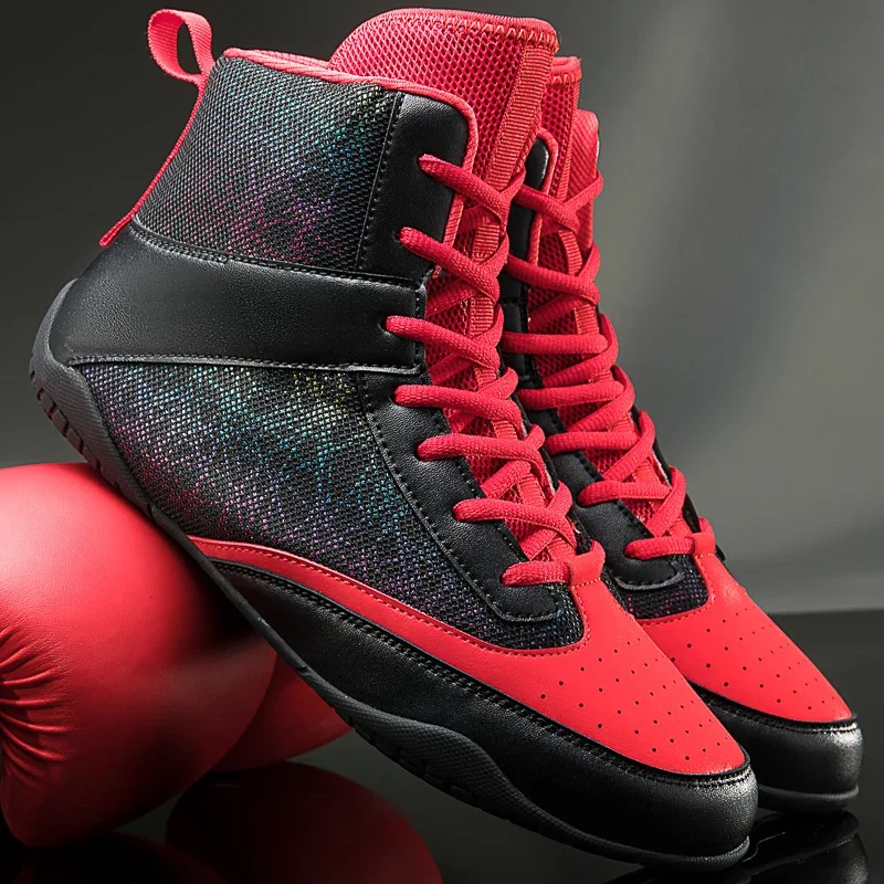 Hot-Sale-Wrestling-Sneakers-Men-Women-Mesh-Breathable-Boxing-Shoes ...