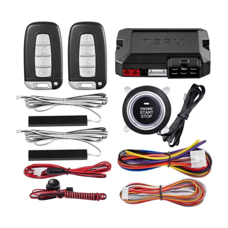 SPY-Car-Universal-Push-Botton-Auto-Keyless-Entry-Start-Stop-Engine-PKE ...