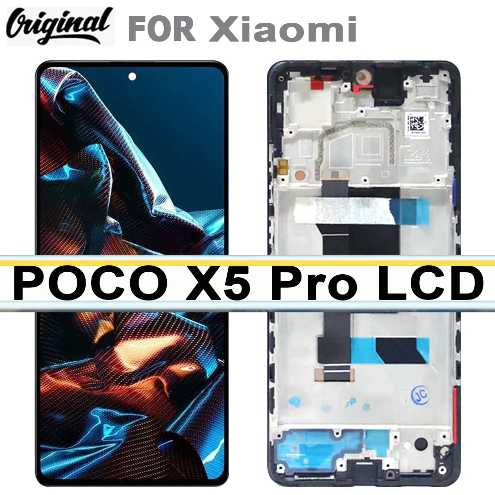Amoled-lcd-touch-screen-para-xiaomi-poco-x5-pro-montagem-e-repara-o-de ...