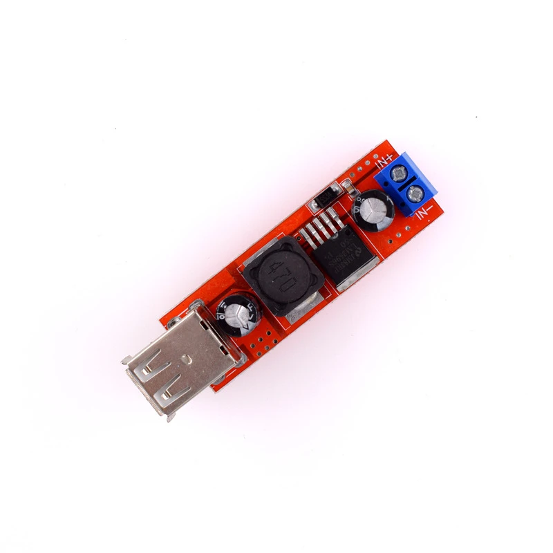 Dc 6V-40 V-5 V 3A Double Usb Töltés Dc-Dc Leptorter Converter Modul A ...