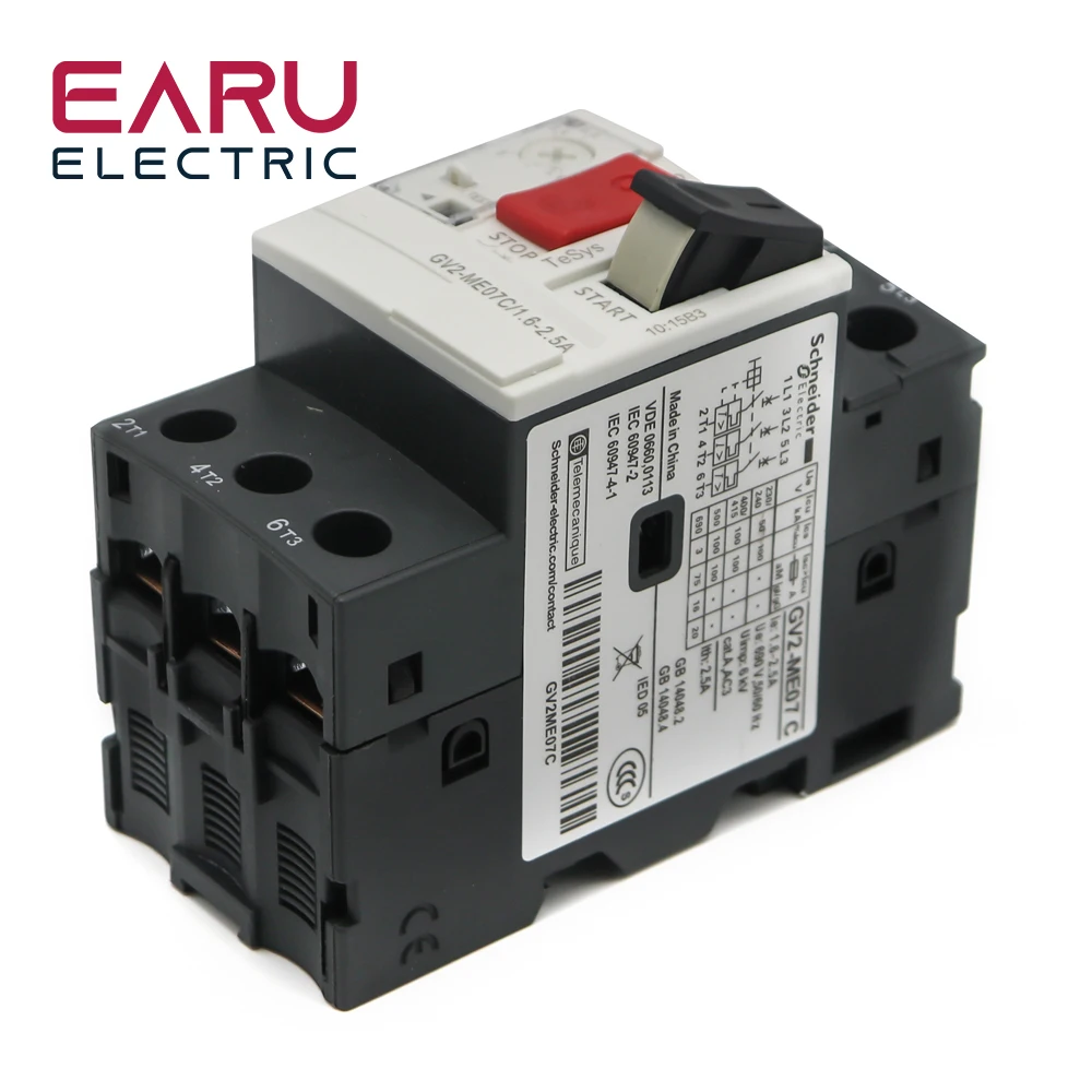 Motor Starter GV2ME Series Motor Protector Motor Circuit Breaker Push ...