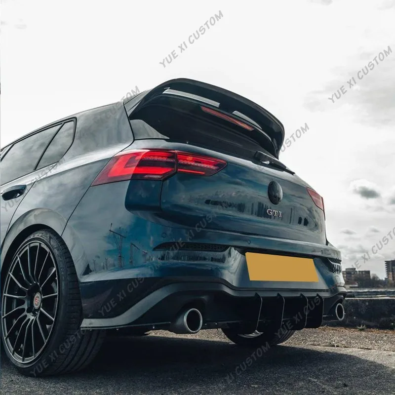 For-Volkswagen-MK8-Golf-8-GTI-GTD-R-2020-2024-Roof-Boot-Lip-Spoiler-CS ...
