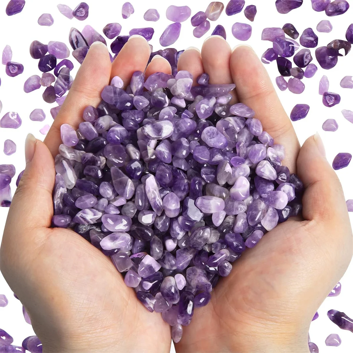 Polished Gem Stones Rocks Crystals Natural Tumbled Stones Clear Quartz ...