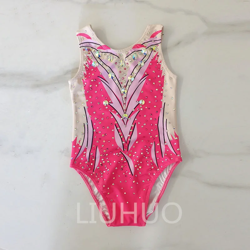 LIUHUO-Custom-Red-Color-Synchronized-Swimming-Leotards-Professional-Custom-Swimming-Team ...