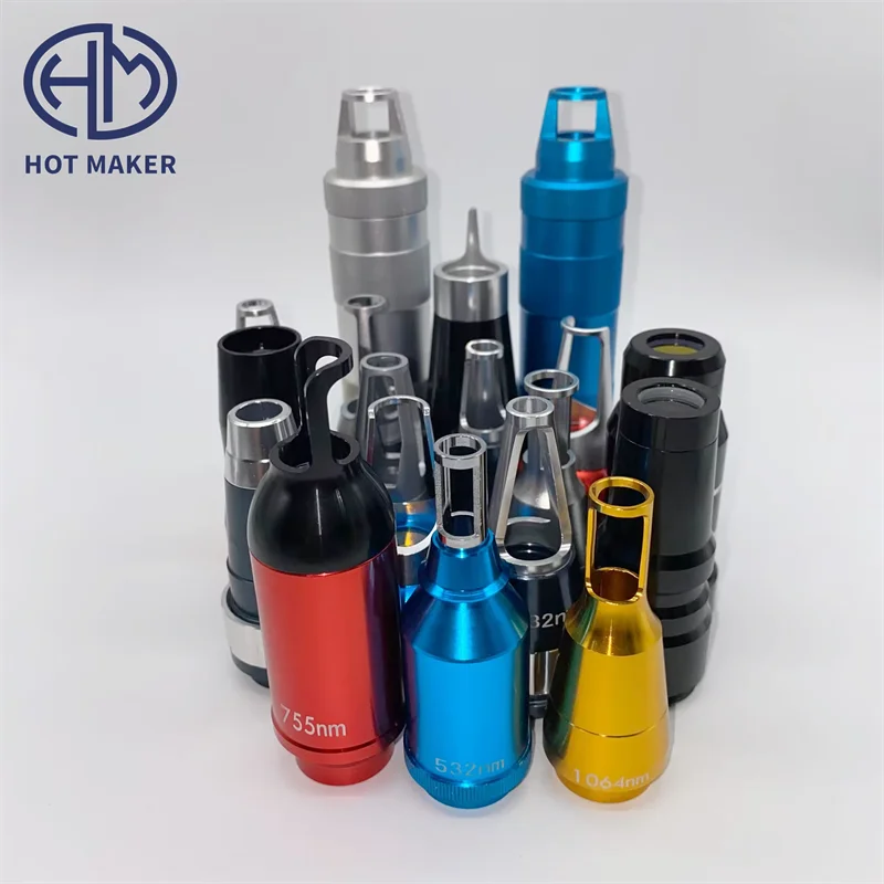 Probe Handle Head 532nm 1064nm 1320nm 755nm Laser Lens Tip For Tattoo ...