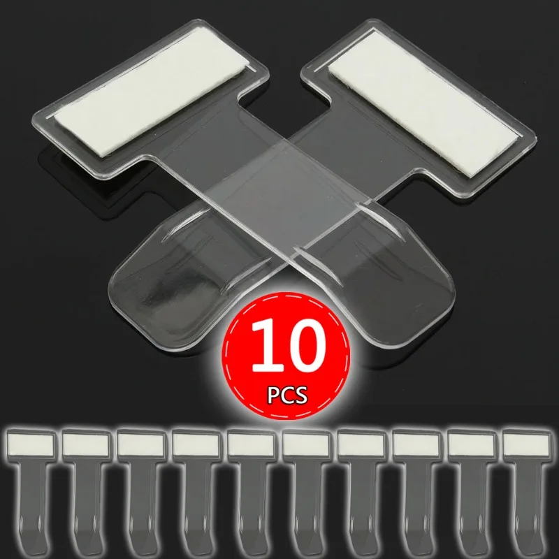 Self-adhesive-Parking-Ticket-Clip-For-Car-Windscreen-Permit-Card-Bill ...