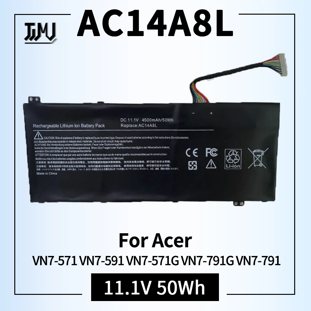 AC14A8L-Replacement-Battery-Compatible-for-Acer-V15-Nitro-Aspire-VN7 ...