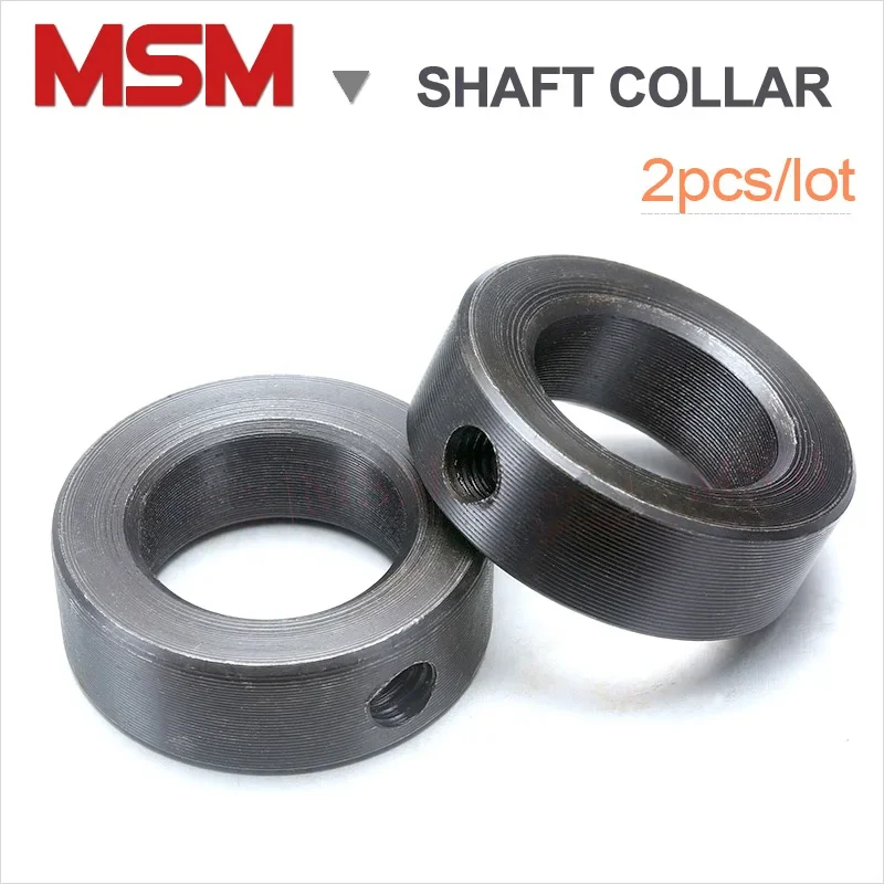 2Pcs-Carbon-Steel-Shaft-Collars-Bore-8-30mm-Screw-Tighten-Shaft-lock ...