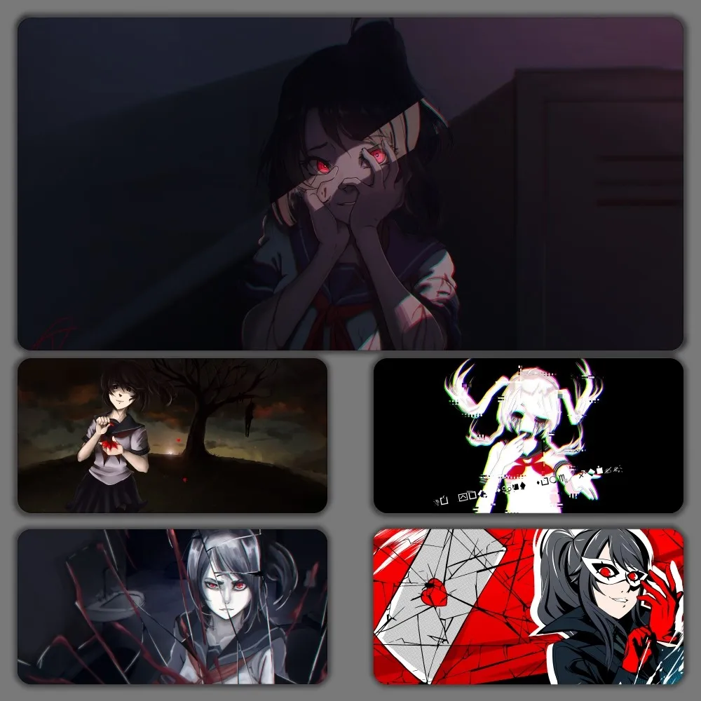 Yandere-Simulator-Game-Mousepad-Large-Gaming-Compute-Gamer-PC-Keyboard ...
