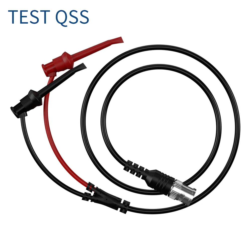 QSS-100CM-Insulated-BNC-Male-to-Dual-Test-Hook-Clip-Low-Loss-Coaxial ...