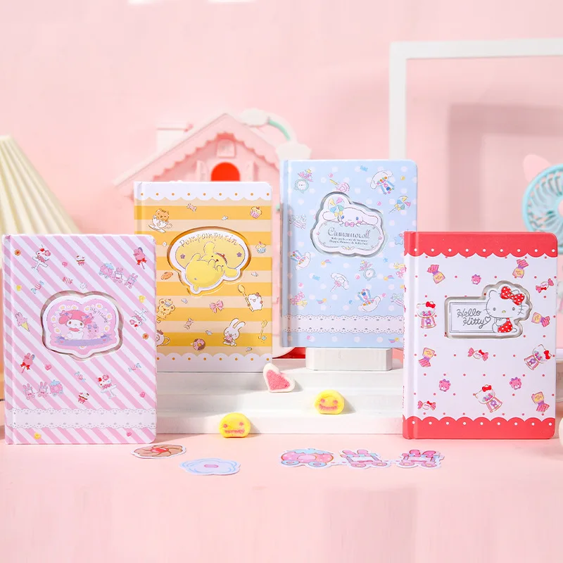 2024-Miniso-Sanrio-Notebook-Kawaii-Cartoon-My-Melody-Color-Inner-Page ...