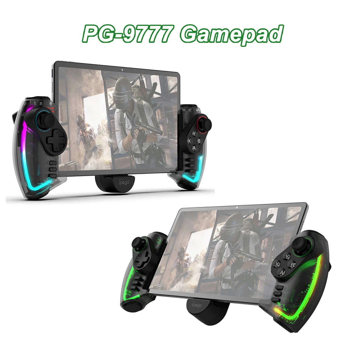 PG-9777-Stretching-Extendable-Gaming-Controller-RGB-Lighting-Joystick ...