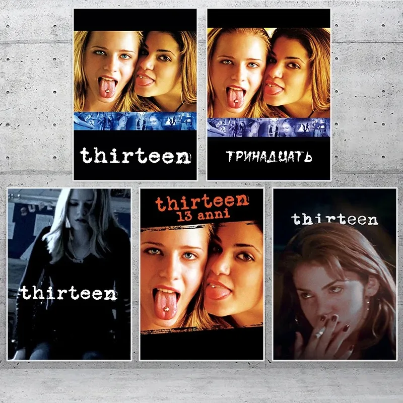 Retro-Movie-Thirteen-2003-Poster-Print-Canvas-Paintings-and-Prints-HD ...