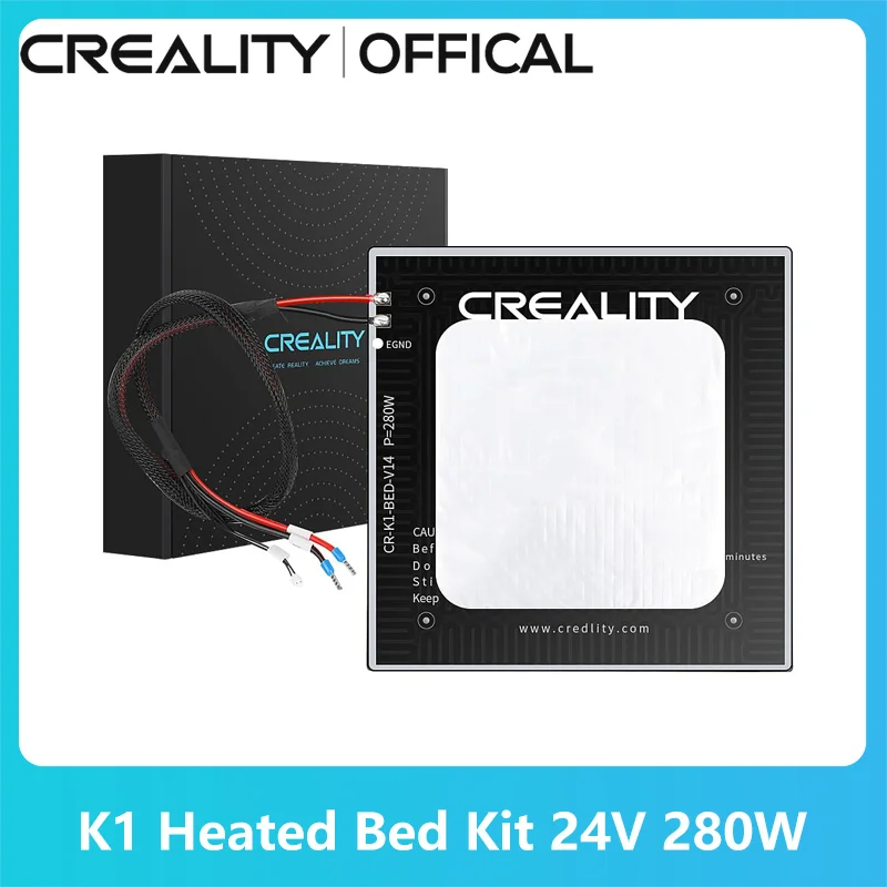 Creality-K1-Heated-Bed-Kit-24V-280W-Hotbed-Kit-with-Cable-Line-Aluminum ...