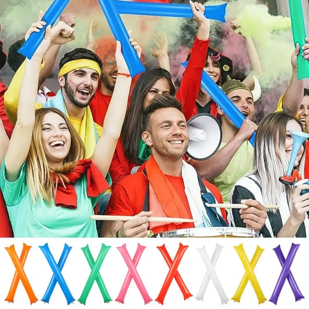 2Pcs-PE-Inflatable-Cheer-Sticks-Football-Football-Party-Cheering-Boom ...