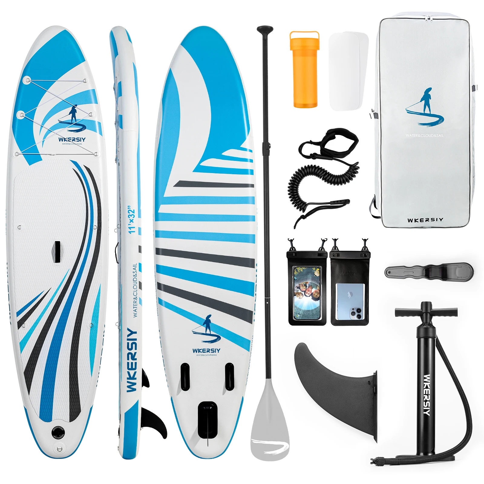 Stand-Up-Paddle-Board-335cm-Inflatable-Paddle-Board-350lbs-Capacity-SUP ...