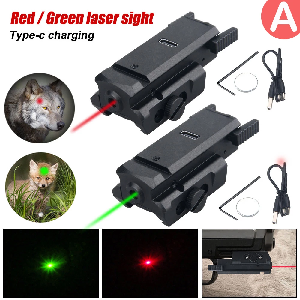 Picatinny Green Laser Sight 20mm | Tactical Laser Sight Scope 20mm - 20mm 520nm/red - Aliexpress