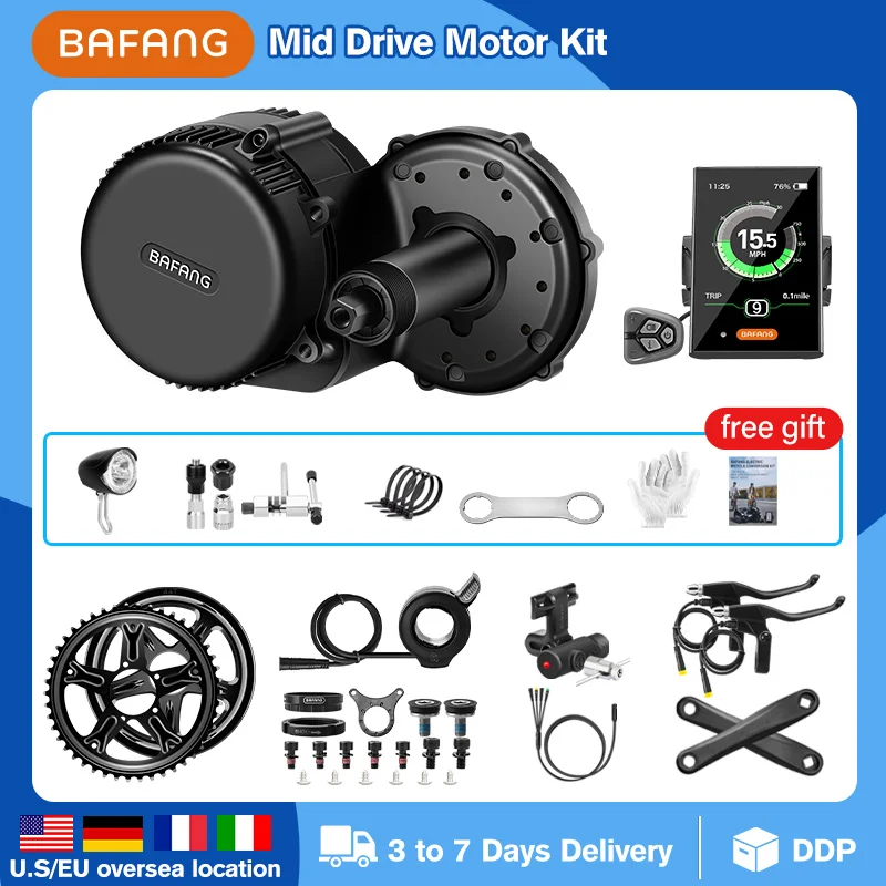 Bafang-Electric-Bicycle-Mid-Drive-Motor-Kit-48V-750W-Brushless-Motor ...
