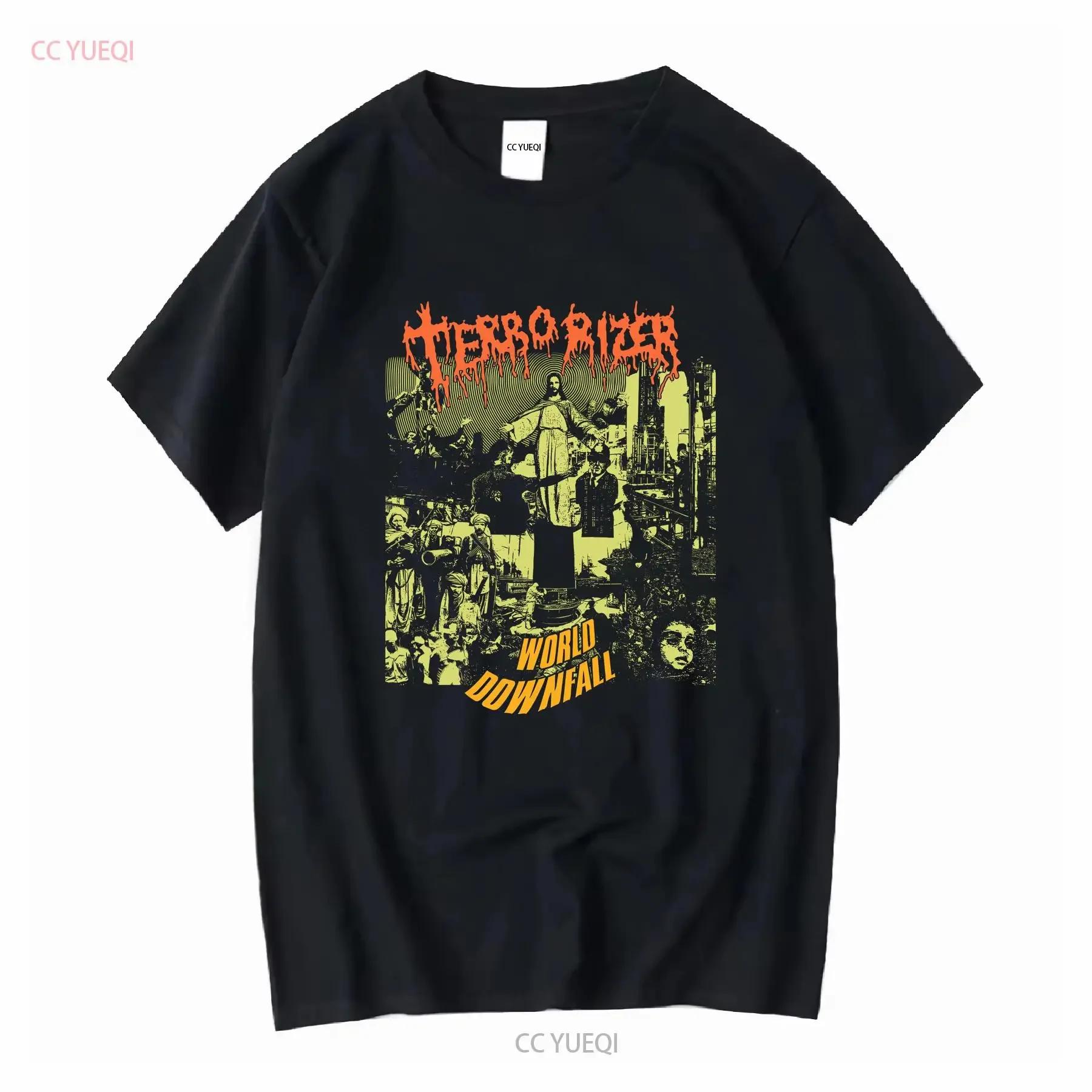 Terrorizer world downfall T shirt death metal grindcore carcass napalm ...