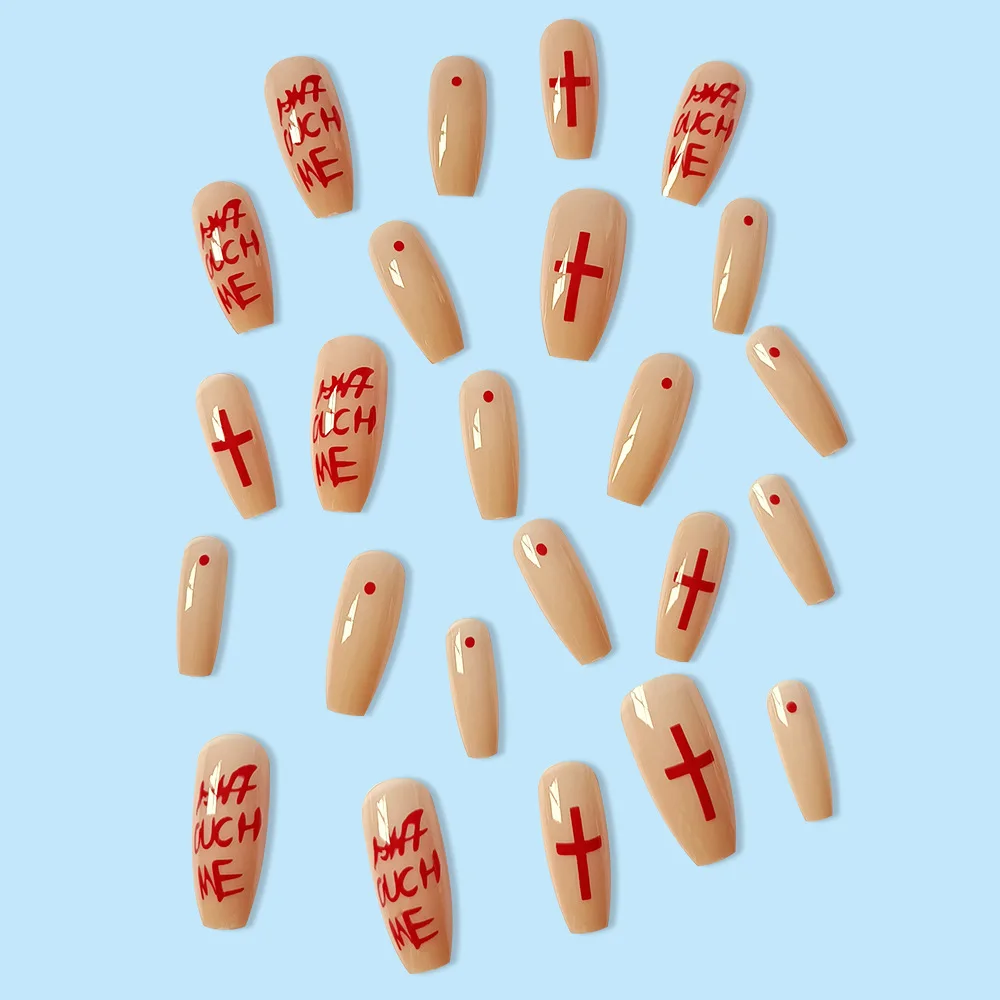 Tumblr Cross Nail Designs