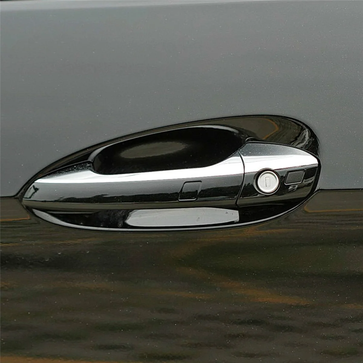 1 Pair Car Front Exterior Door Handle for Benz E-Class C300 W204 2047601370