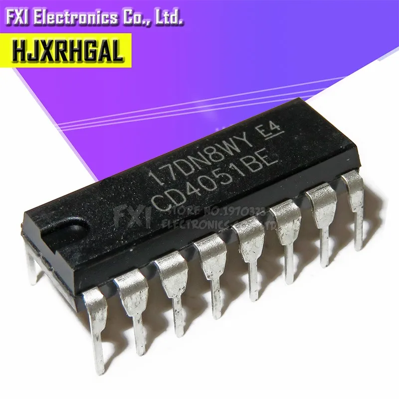 10PCS-CD4051BE-CD4051-DIP-DIP-16-CD4029BE-CD4030BE-CD4033BE-CD4050BE ...