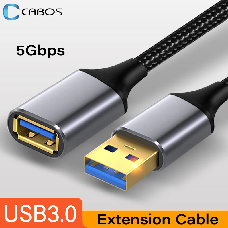 USB Extension Cable USB 3.0 Cable Male to Female Extender Cord for ...