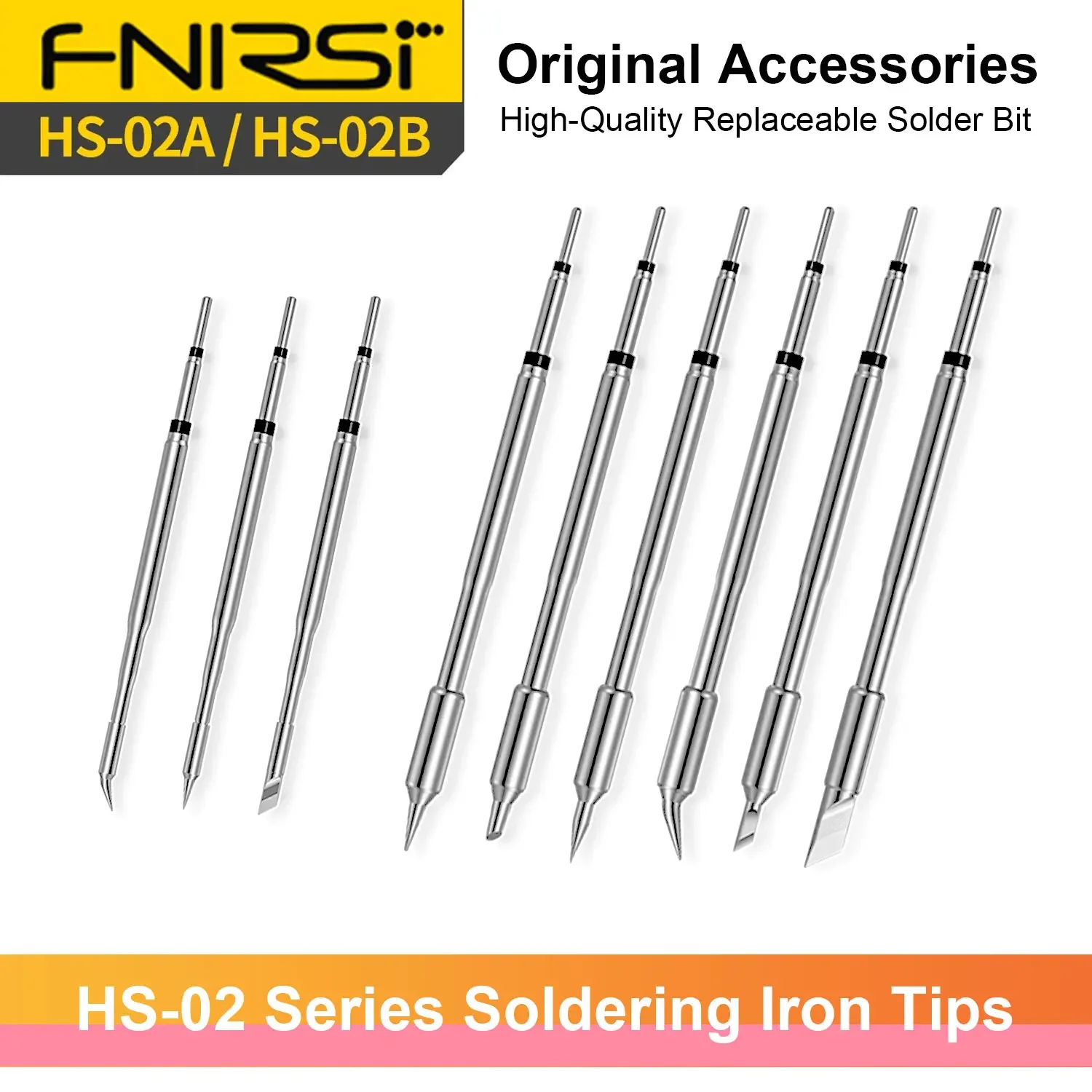 FNIRSI-HS-02-Series-Original-Press-on-Tip-for-Soldering-Iron-Station ...