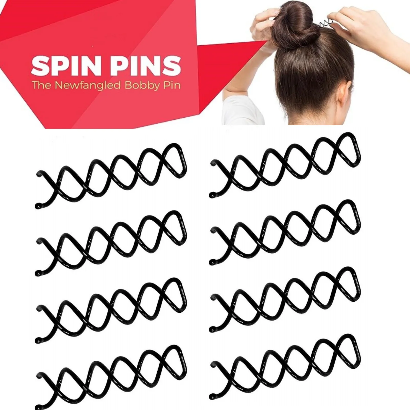 Twist-Hair-Pin-Hair-Pins-for-Buns-8-Packs-Bun-Pins-Spiral-Hair-Grips ...
