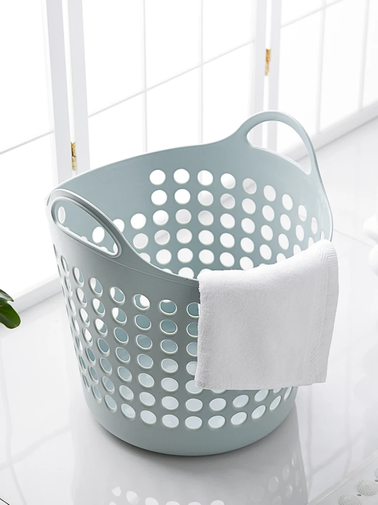 Large-plastic-laundry-basket-toilet-dirty-clothes-receive-a-laundry ...