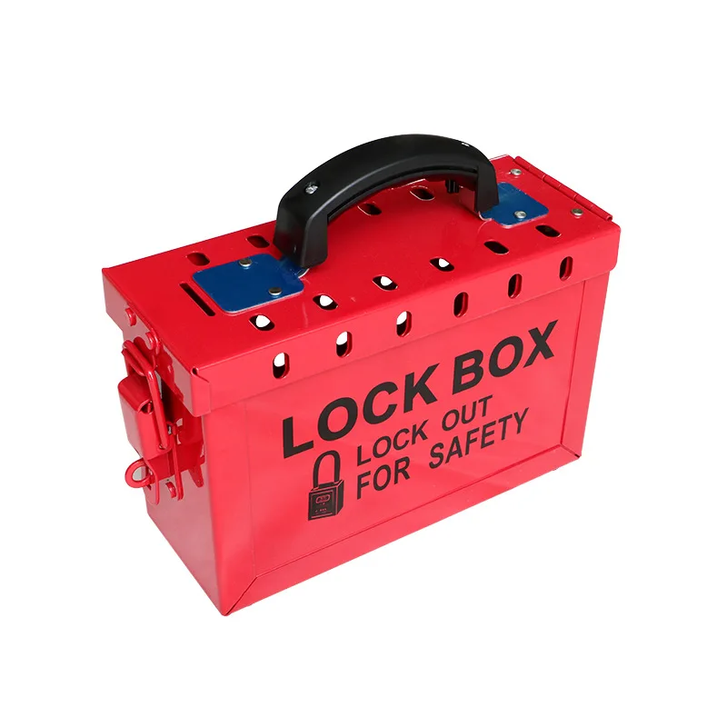 Portable-metal-grouping-padlock-box-large-equipment-multi-person-multi ...