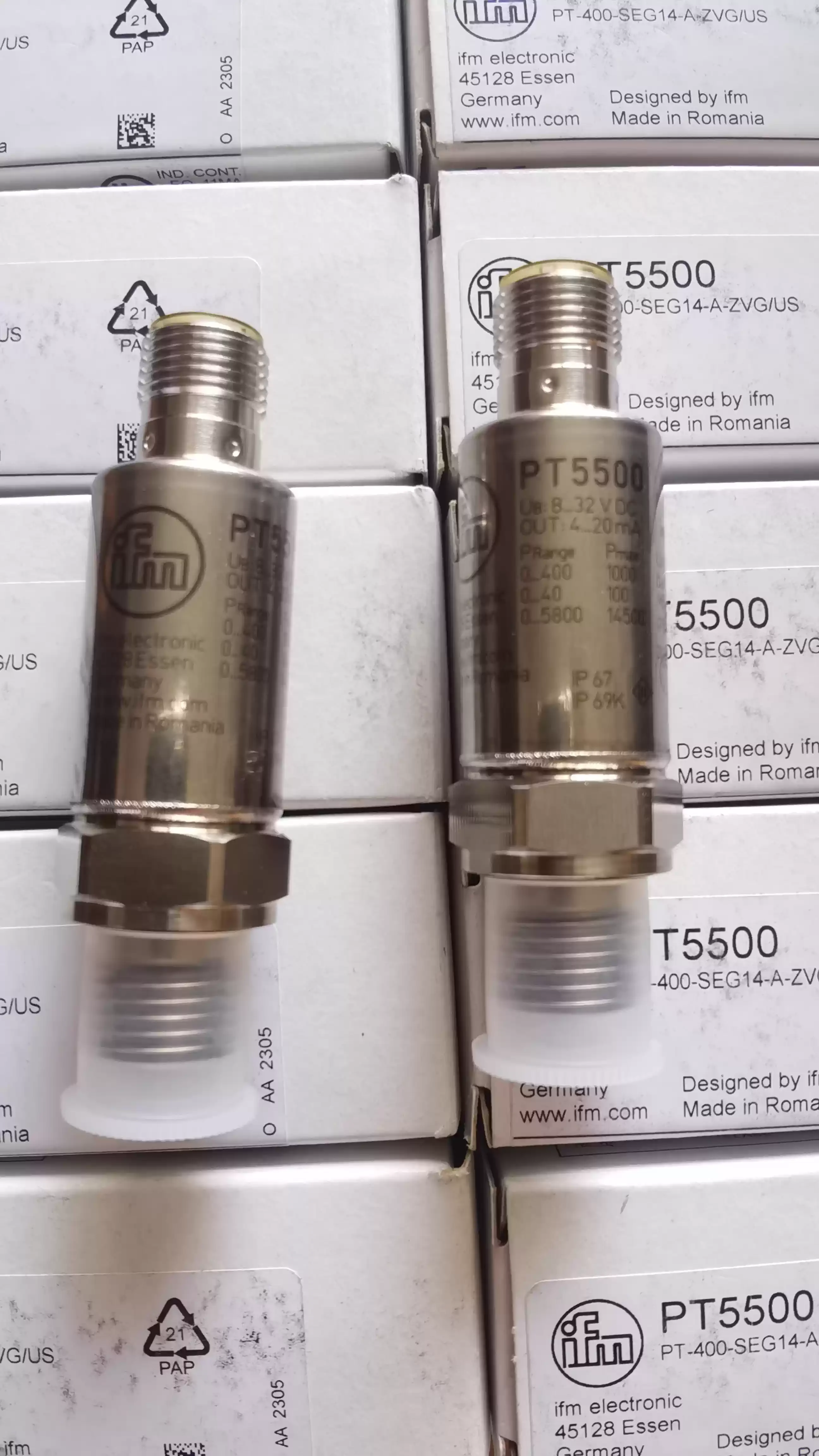 IFM Pressure Sensor PT5500 3550 5400 5501 5301 5401 5502 Free Shipping ...
