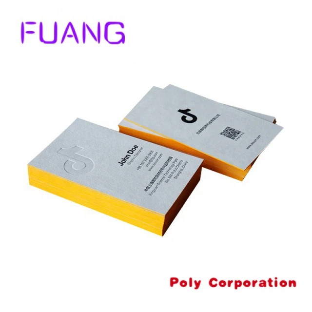 Textured Paper Business Cards