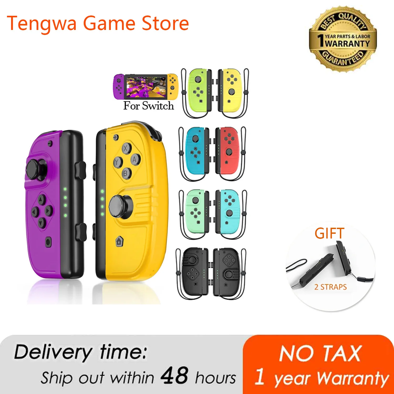 Mando-inal-mbrico-para-Switch-Joy-Pad-Joy-Con-Joy-Cons-controlador-OLED ...