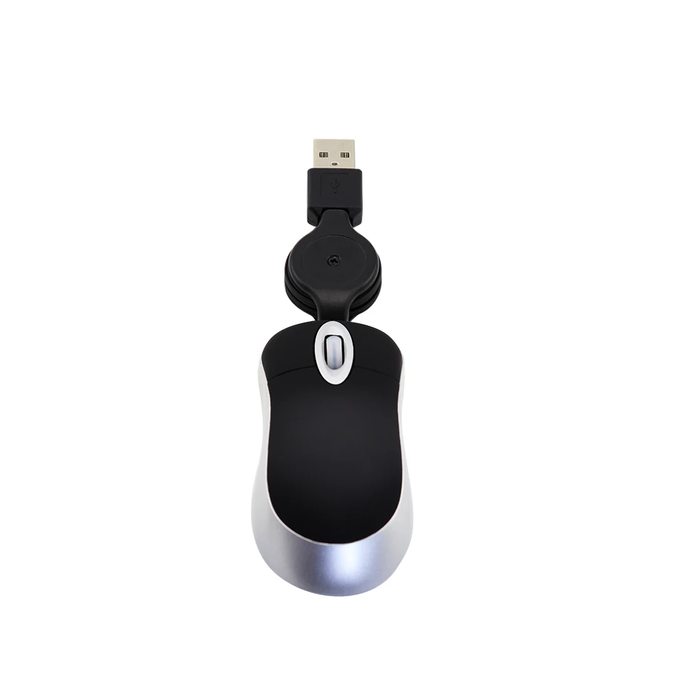 Scalable-Cable-Mouse-Mini-Light-Weight-Portable-Mause-Silent-Mouse ...