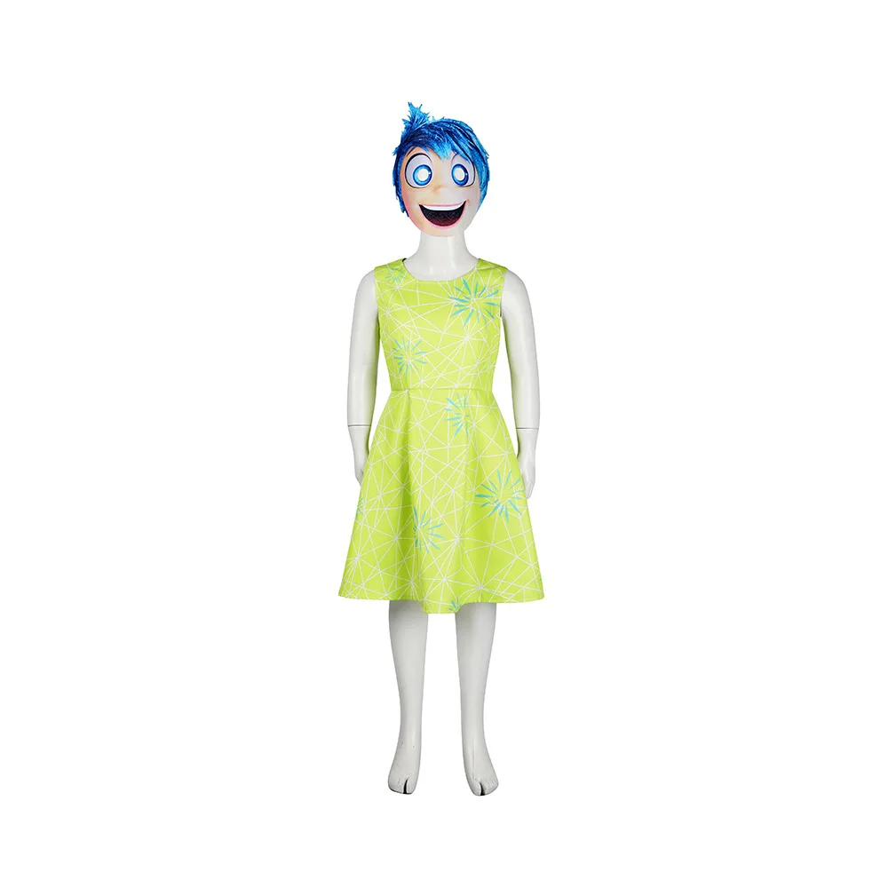 Disfraz de Anime Inside Out para mujer, Joy, para adultos, para ...