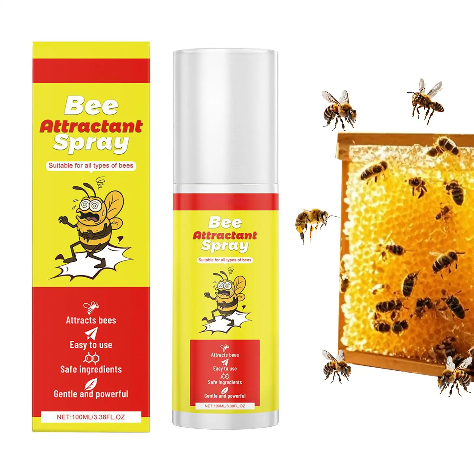 100ml Bee Attractant Spray Natural Effective Bee Attractant Spray ...