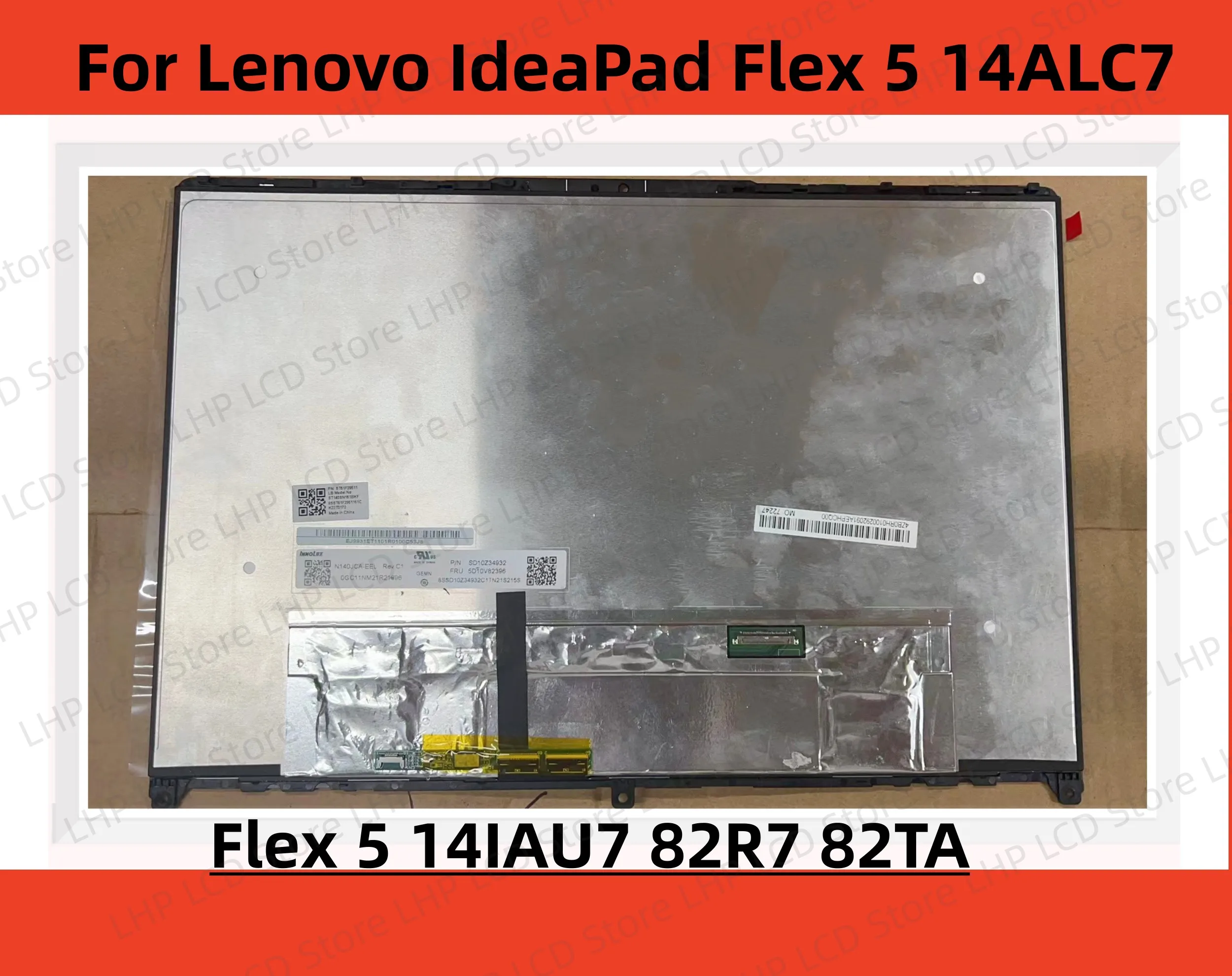 14 Inch 2.2K For Lenovo IdeaPad Flex 5 14ALC7 82R9 Flex 5 14IAU7 82R7 ...