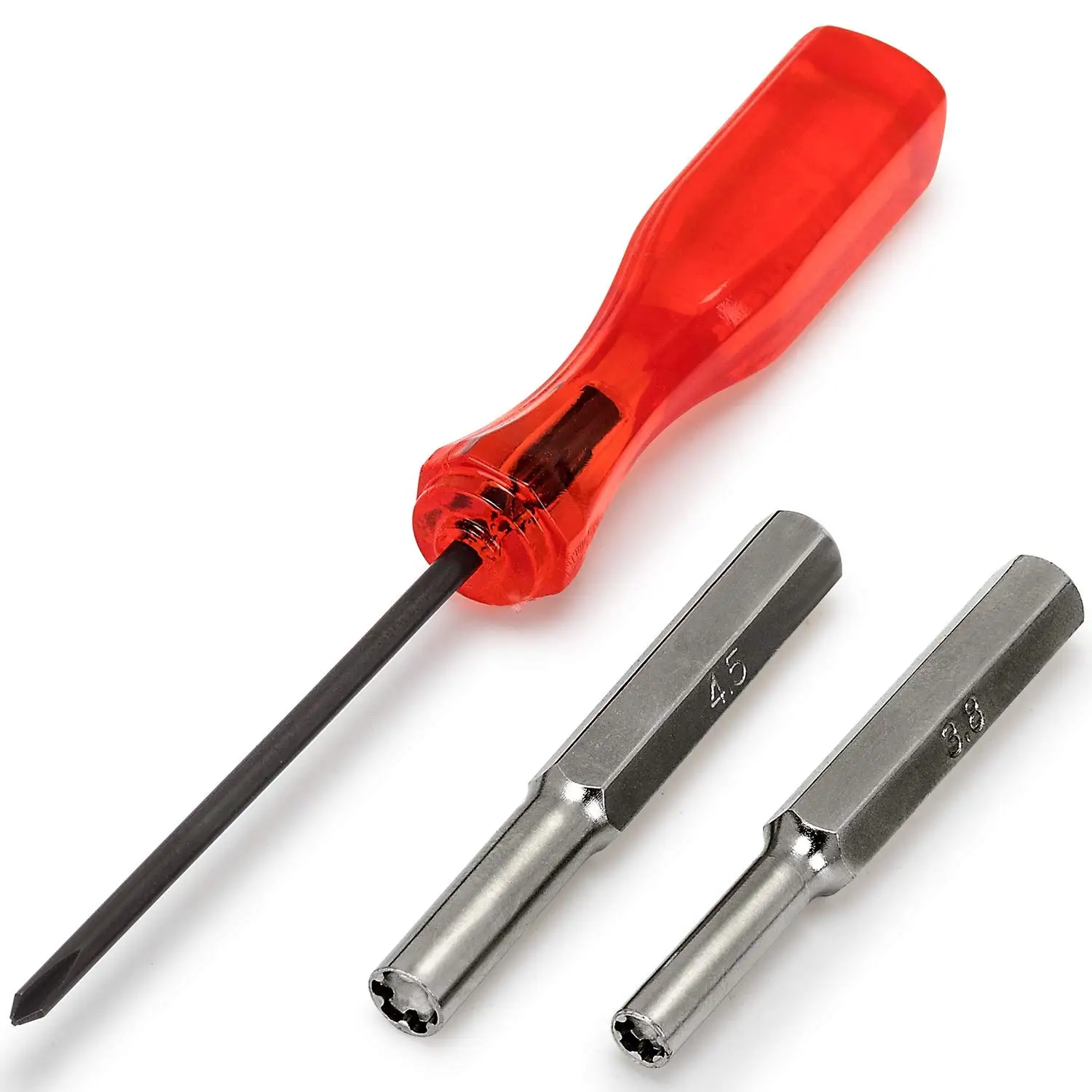 3.8mm + 4.5mm Security Screwdriver + 2.5mm Screwdriver Set, Game Bits ...